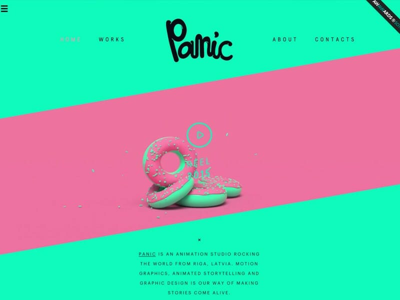 20 Fascinating Examples of Bold Design Selected by Muzli